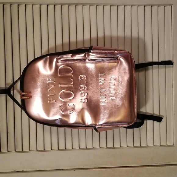 Sprayground | Bags | Sprayground Rose Gold Metallic Backpack | Poshmark